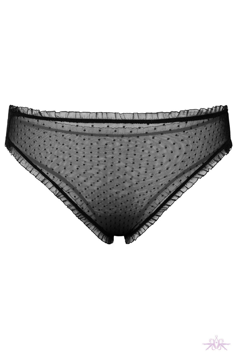 Fiore Nicola Black Lace Brief at the Hosiery Box Black Briefs and ...