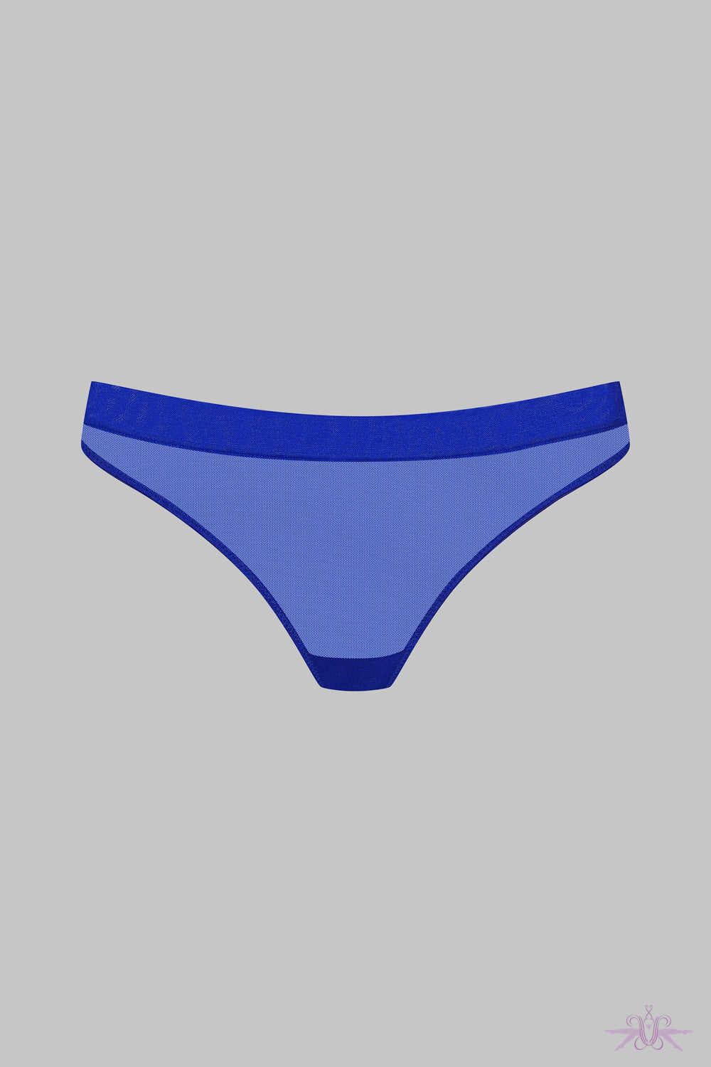 Maison Close Corps a Corps Blue Brief at The Hosiery Box