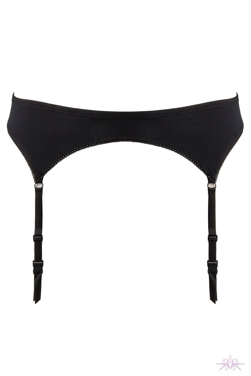 Maison Close Petit Secret Black Simple Garter Belt at the Hosiery Box ...
